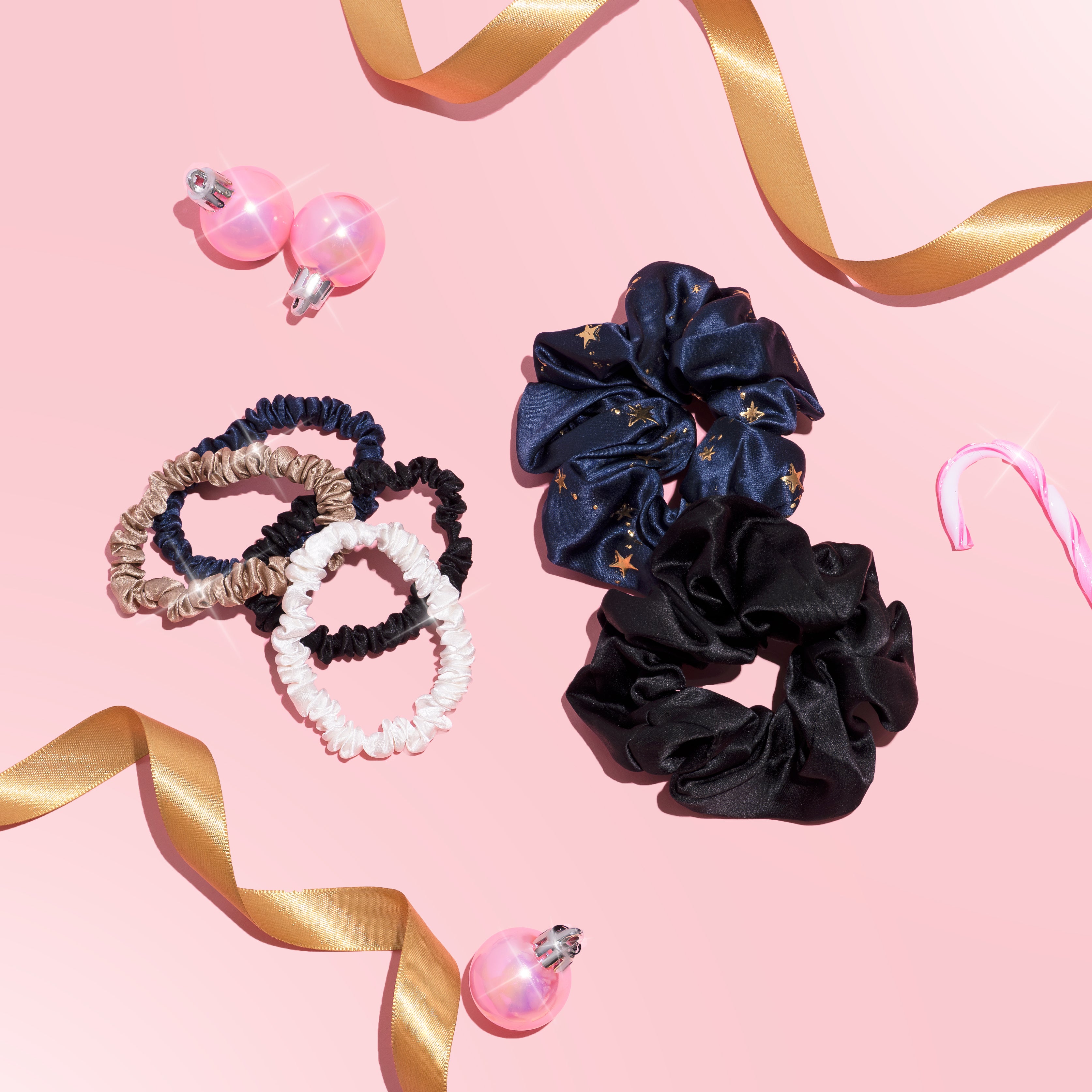 Silkie Mulberry Silk Christmas Scrunchies Set – Shop Silkie
